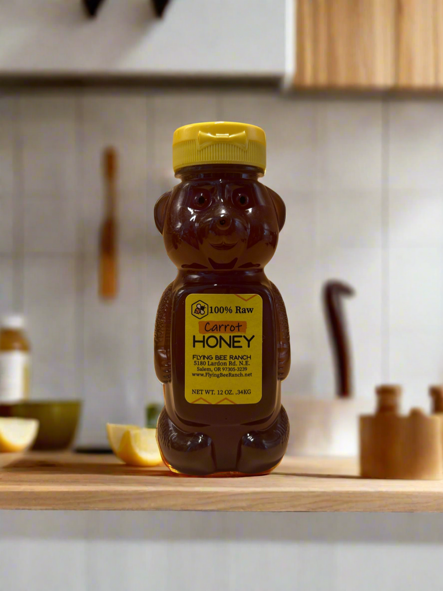 Oregon Carrot Honey - Flying Bee Ranch – Buzzing Golden Nectar